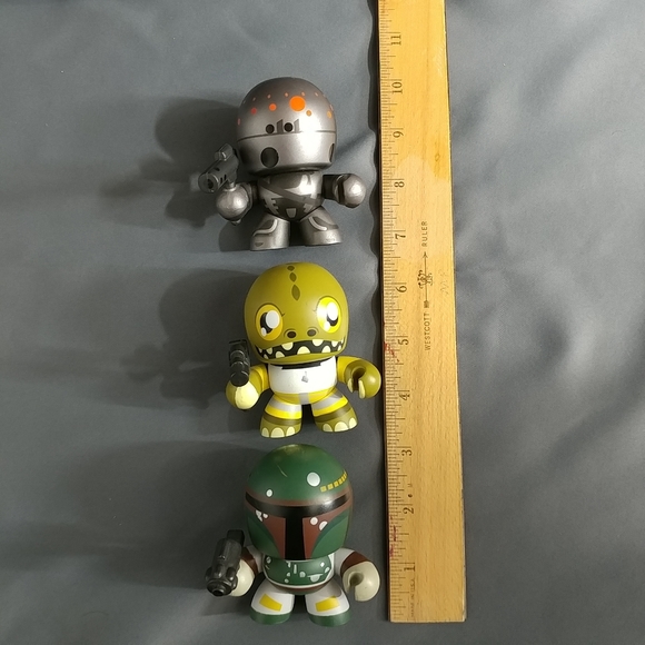 Mighty Muggs | Toys | 3pc Mighty Muggs Star Wars Figures | Poshmark